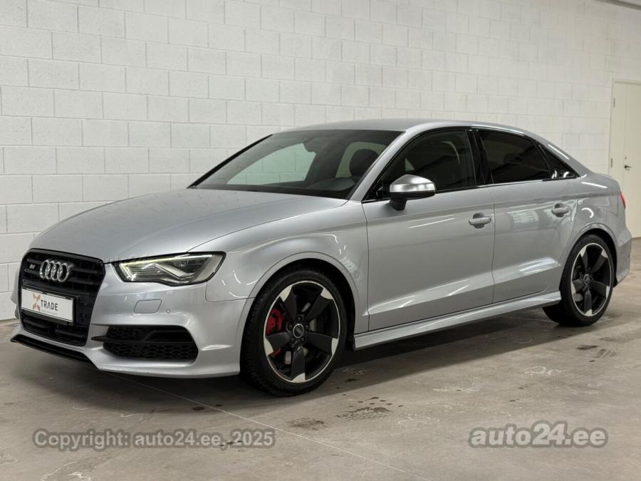 Pelēks Audi S3 2015 Pērnava, ar dzinēja tilpumu 2.00 L un nobraukumu 221 tūkst. km par 16490 €, foto 9 vietnē AUTOMOTO.COM.LV