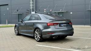 Grey Audi S3 2018 in Vilnius, with an engine capacity of 1.98 L and mileage of 163 thousand km for 21690 €, photo 5 on AUTOMOTO.COM.LV