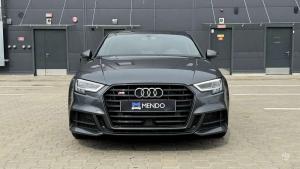 Grey Audi S3 2018 in Vilnius, with an engine capacity of 1.98 L and mileage of 163 thousand km for 21690 €, photo 8 on AUTOMOTO.COM.LV