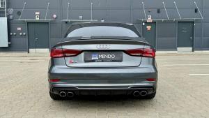 Grey Audi S3 2018 in Vilnius, with an engine capacity of 1.98 L and mileage of 163 thousand km for 21690 €, photo 9 on AUTOMOTO.COM.LV