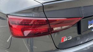 Grey Audi S3 2018 in Vilnius, with an engine capacity of 1.98 L and mileage of 163 thousand km for 21690 €, photo 12 on AUTOMOTO.COM.LV