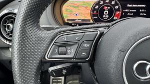 Grey Audi S3 2018 in Vilnius, with an engine capacity of 1.98 L and mileage of 163 thousand km for 21690 €, photo 25 on AUTOMOTO.COM.LV