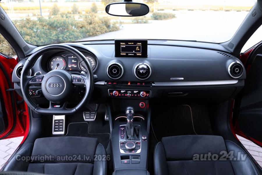 Red Audi S3 2014 in Tallinn, with an engine capacity of 2.00 L and mileage of 160 thousand km for 19000 €, photo 35 on AUTOMOTO.COM.LV