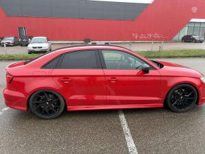 Red Audi S3 2016 in Vilnius, with an engine capacity of 1.98 L and mileage of 141 thousand km for 14999 €, photo 6 on AUTOMOTO.COM.LV
