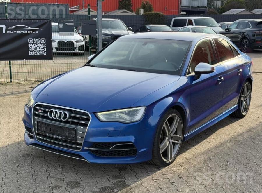 Audi S3 2014 Rīga, ar dzinēja tilpumu 2.00 L un nobraukumu 180 tūkst. km par 21600 €, foto 1 vietnē AUTOMOTO.COM.LV