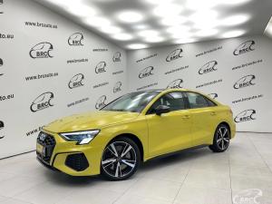 Audi S3 2022 Viļņa, ar dzinēja tilpumu 1.98 L un nobraukumu 18 tūkst. km par 35800 €, foto  vietnē AUTOMOTO.COM.LV
