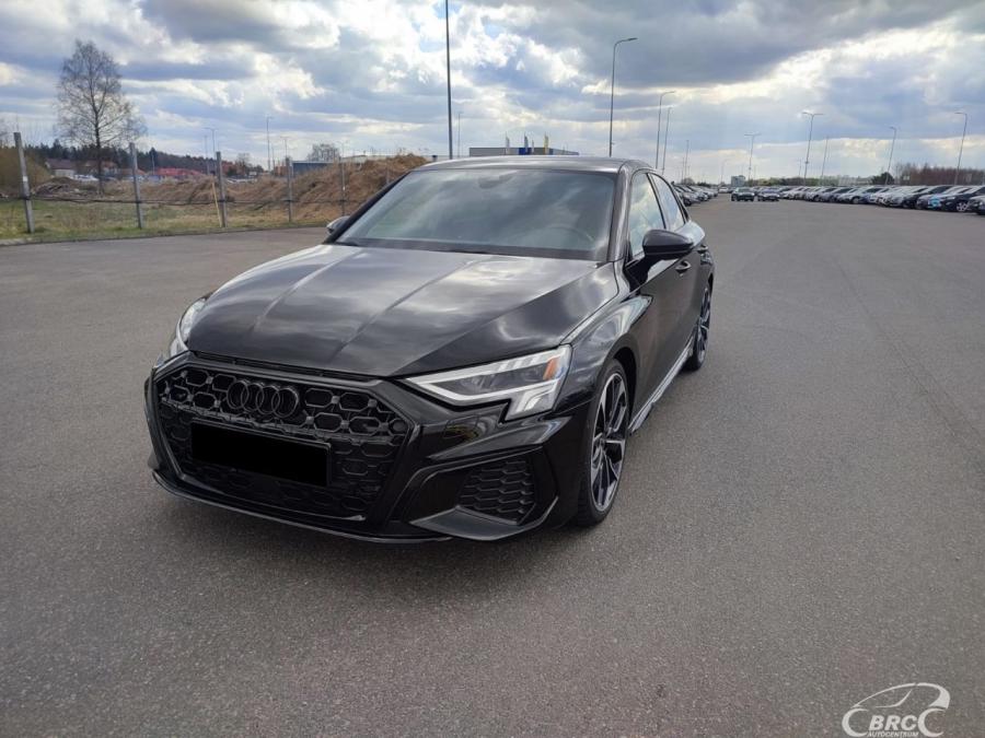 Audi S3 2024 Viļņa, ar dzinēja tilpumu 1.98 L un nobraukumu 2 tūkst. km par 39000 €, foto 1 vietnē AUTOMOTO.COM.LV
