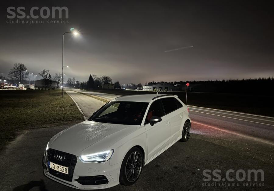 Balts Audi S3 2013 Rīga, ar dzinēja tilpumu 2.00 L un nobraukumu 118 tūkst. km par 21500 €, foto 3 vietnē AUTOMOTO.COM.LV