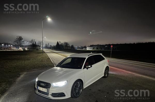 Balts Audi S3 2013 Rīga, ar dzinēja tilpumu 2.00 L un nobraukumu 118 tūkst. km par 21500 €, foto 4 vietnē AUTOMOTO.COM.LV