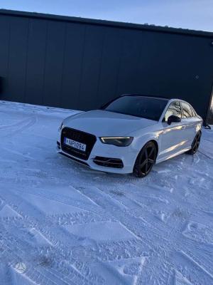 Balts Audi S3 2015 Marijampole, ar dzinēja tilpumu 1.98 L un nobraukumu 138 tūkst. km par 18000 €, foto  vietnē AUTOMOTO.COM.LV