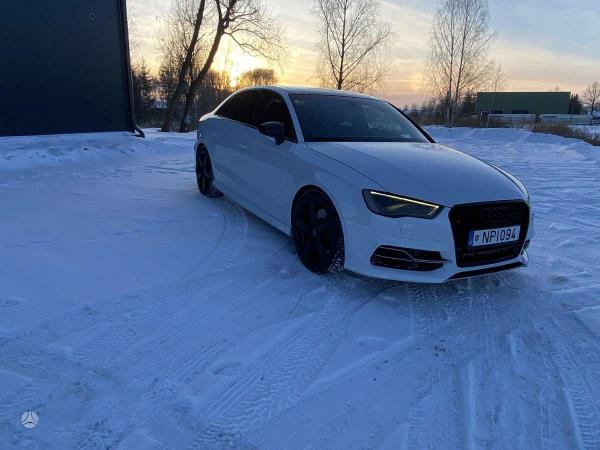 White Audi S3 2015 in Marijampole, with an engine capacity of 1.98 L and mileage of 138 thousand km for 18000 €, photo 3 on AUTOMOTO.COM.LV