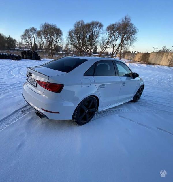 White Audi S3 2015 in Marijampole, with an engine capacity of 1.98 L and mileage of 138 thousand km for 18000 €, photo 4 on AUTOMOTO.COM.LV