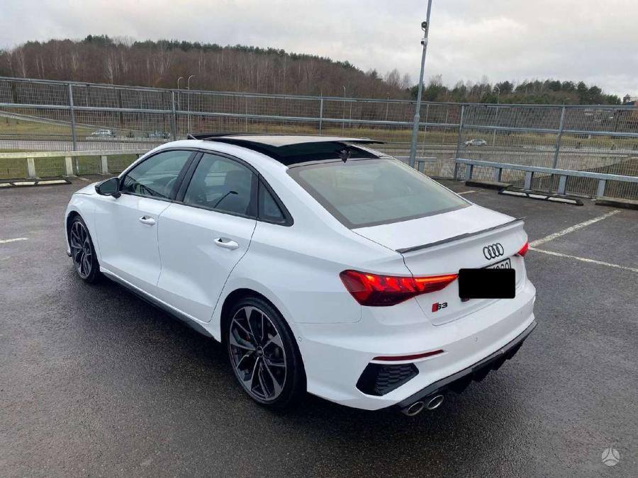 Balts Audi S3 2022 Viļņa, ar dzinēja tilpumu 1.98 L un nobraukumu 50 tūkst. km par 32900 €, foto 19 vietnē AUTOMOTO.COM.LV