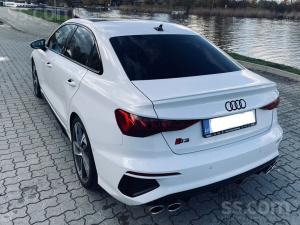 Balts Audi S3 2024 Liepāja, ar dzinēja tilpumu 2.00 L un nobraukumu 14 tūkst. km par 55000 €, foto 2 vietnē AUTOMOTO.COM.LV