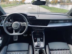 Balts Audi S3 2024 Liepāja, ar dzinēja tilpumu 2.00 L un nobraukumu 14 tūkst. km par 55000 €, foto 8 vietnē AUTOMOTO.COM.LV