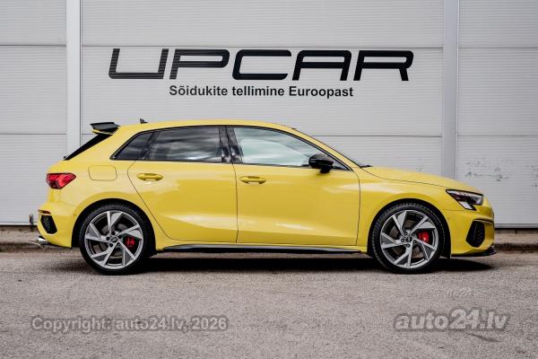 Yellow Audi S3 2021 in Parnu, with an engine capacity of 2.00 L and mileage of 67 thousand km for 31990 €, photo 5 on AUTOMOTO.COM.LV