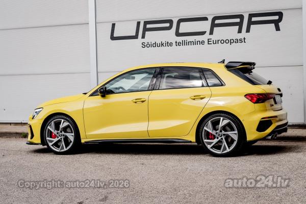 Yellow Audi S3 2021 in Parnu, with an engine capacity of 2.00 L and mileage of 67 thousand km for 31990 €, photo 8 on AUTOMOTO.COM.LV