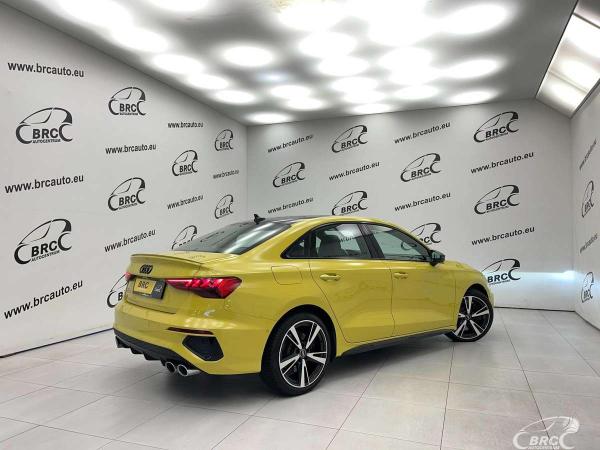 Dzeltens Audi S3 2022 Viļņa, ar dzinēja tilpumu 1.98 L un nobraukumu 18 tūkst. km par 35800 €, foto 9 vietnē AUTOMOTO.COM.LV