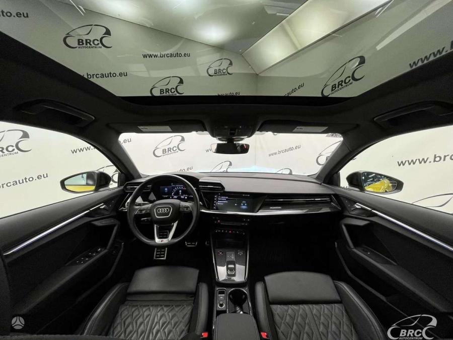 Dzeltens Audi S3 2022 Viļņa, ar dzinēja tilpumu 1.98 L un nobraukumu 18 tūkst. km par 35800 €, foto 18 vietnē AUTOMOTO.COM.LV