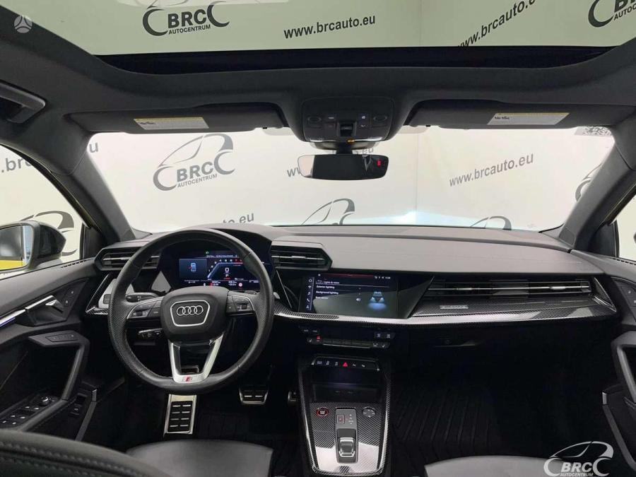 Dzeltens Audi S3 2022 Viļņa, ar dzinēja tilpumu 1.98 L un nobraukumu 18 tūkst. km par 35800 €, foto 19 vietnē AUTOMOTO.COM.LV
