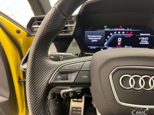 Dzeltens Audi S3 2022 Viļņa, ar dzinēja tilpumu 1.98 L un nobraukumu 18 tūkst. km par 35800 €, foto 21 vietnē AUTOMOTO.COM.LV