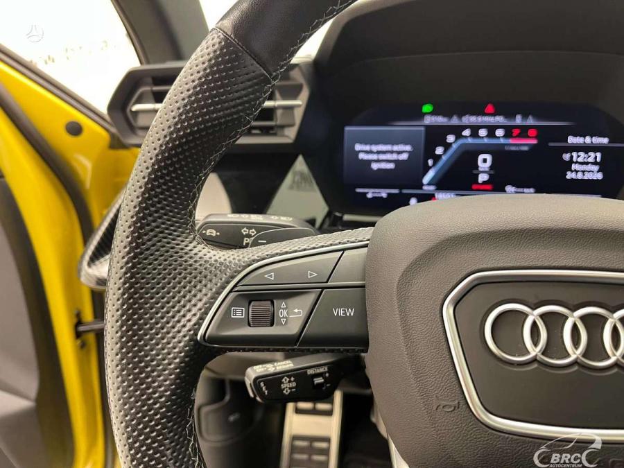 Dzeltens Audi S3 2022 Viļņa, ar dzinēja tilpumu 1.98 L un nobraukumu 18 tūkst. km par 35800 €, foto 21 vietnē AUTOMOTO.COM.LV