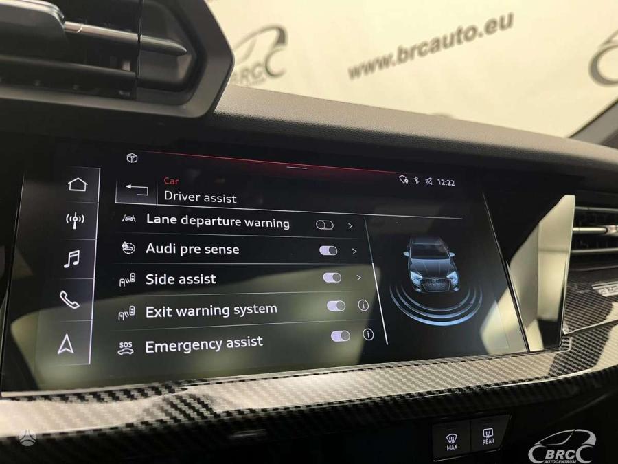 Dzeltens Audi S3 2022 Viļņa, ar dzinēja tilpumu 1.98 L un nobraukumu 18 tūkst. km par 35800 €, foto 30 vietnē AUTOMOTO.COM.LV