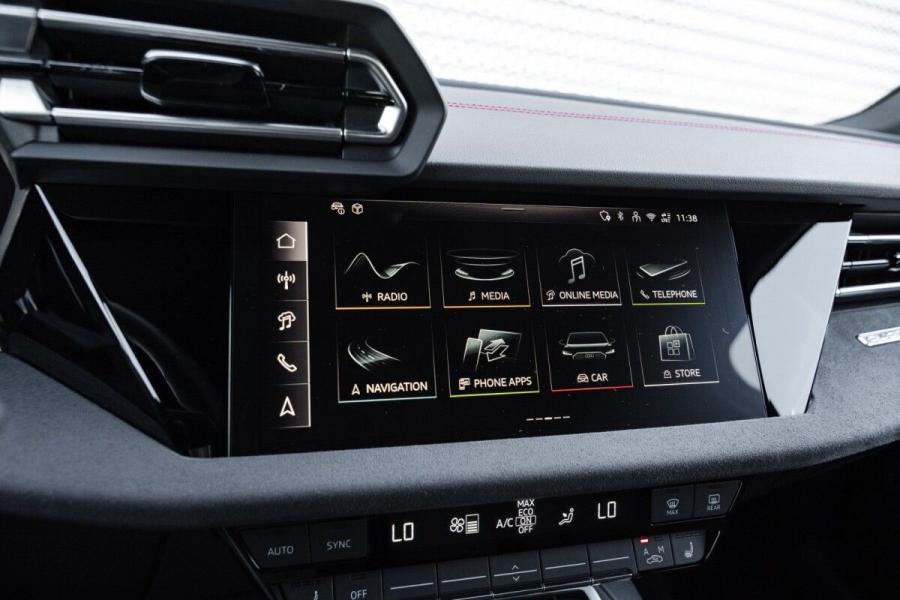 Dzeltens Audi S3 2025 Mārupe, ar dzinēja tilpumu 2.00 L un nobraukumu 14 tūkst. km par 55900 €, foto 22 vietnē AUTOMOTO.COM.LV