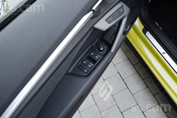 Yellow Audi S3 2025 in Riga, with an engine capacity of 2.00 L and mileage of 14 thousand km for 55900 €, photo 8 on AUTOMOTO.COM.LV