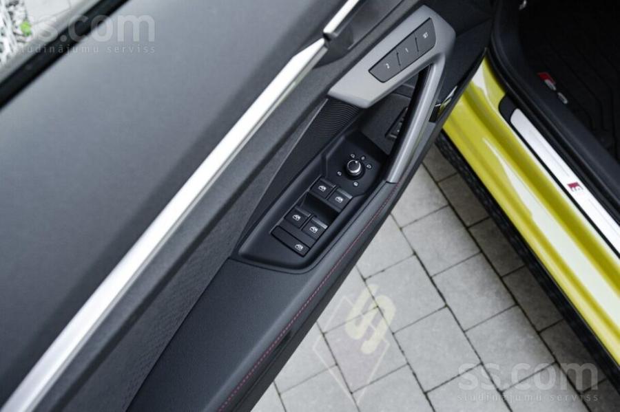 Yellow Audi S3 2025 in Riga, with an engine capacity of 2.00 L and mileage of 14 thousand km for 55900 €, photo 9 on AUTOMOTO.COM.LV