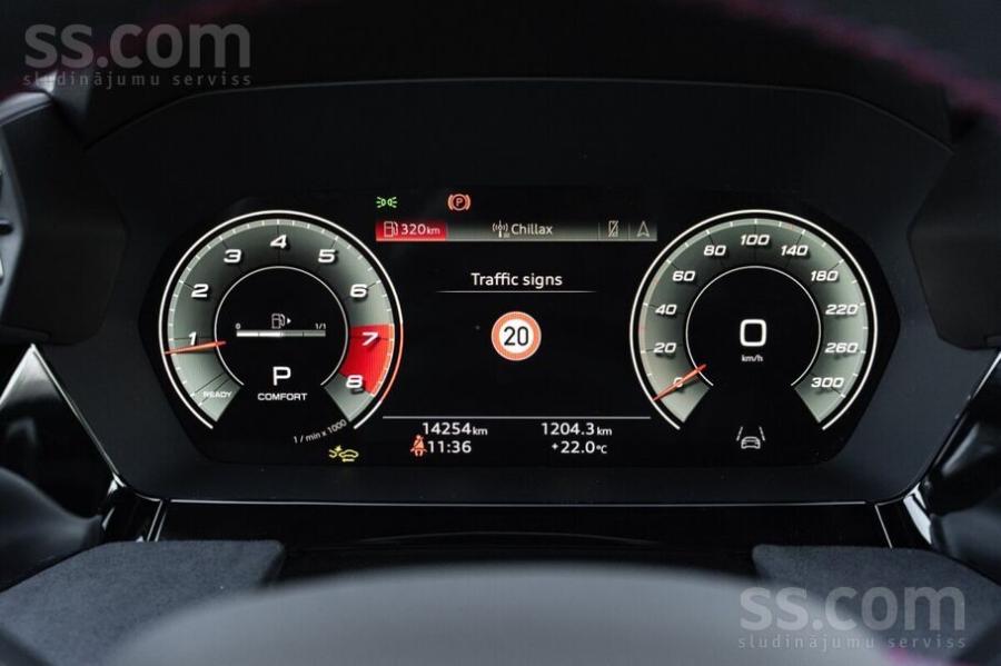 Yellow Audi S3 2025 in Riga, with an engine capacity of 2.00 L and mileage of 14 thousand km for 55900 €, photo 18 on AUTOMOTO.COM.LV