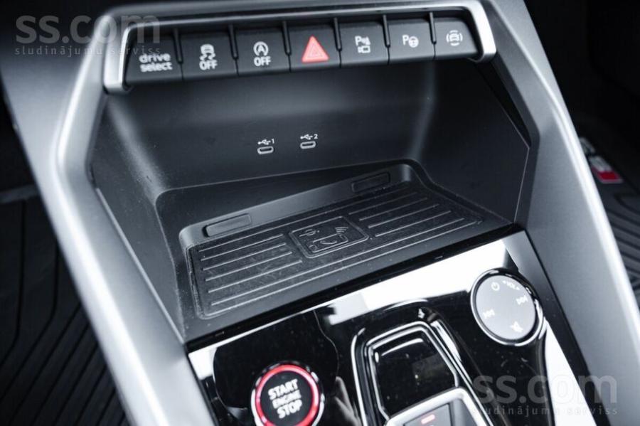 Yellow Audi S3 2025 in Riga, with an engine capacity of 2.00 L and mileage of 14 thousand km for 55900 €, photo 31 on AUTOMOTO.COM.LV