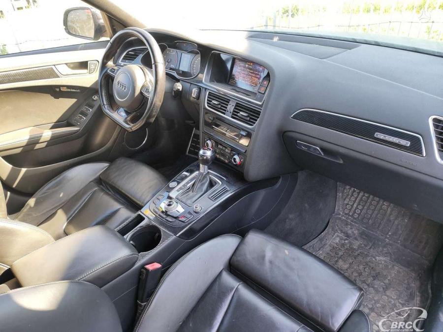 Black Audi S4 2013 in Klaipeda, with an engine capacity of 3.00 L and mileage of 74 thousand km for 6900 €, photo 10 on AUTOMOTO.COM.LV