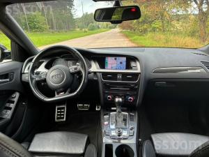 Black Audi S4 2014 in Riga, with an engine capacity of 3.00 L and mileage of 138 thousand km for 18500 €, photo 11 on AUTOMOTO.COM.LV