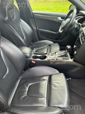Black Audi S4 2014 in Riga, with an engine capacity of 3.00 L and mileage of 138 thousand km for 18500 €, photo 14 on AUTOMOTO.COM.LV