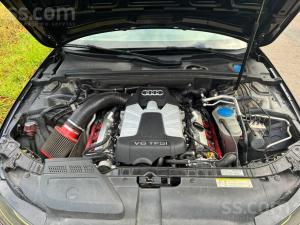 Black Audi S4 2014 in Riga, with an engine capacity of 3.00 L and mileage of 138 thousand km for 18500 €, photo 16 on AUTOMOTO.COM.LV
