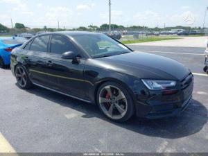 Melns Audi S4 2018 Klaipėda, ar dzinēja tilpumu 3.00 L un nobraukumu 63 tūkst. km par 7300 €, foto  vietnē AUTOMOTO.COM.LV