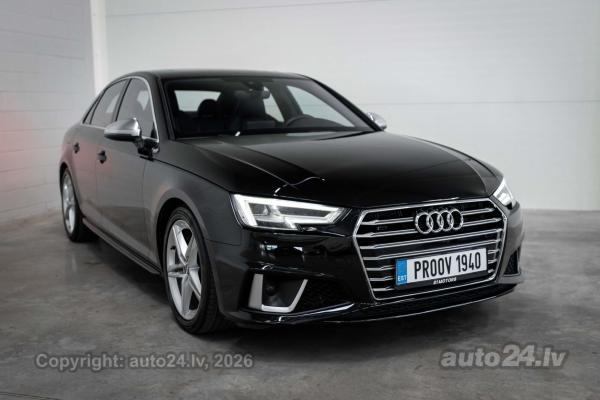Melns Audi S4 2019 Tallina, ar dzinēja tilpumu 3.00 L un nobraukumu 201 tūkst. km par 19990 €, foto  vietnē AUTOMOTO.COM.LV