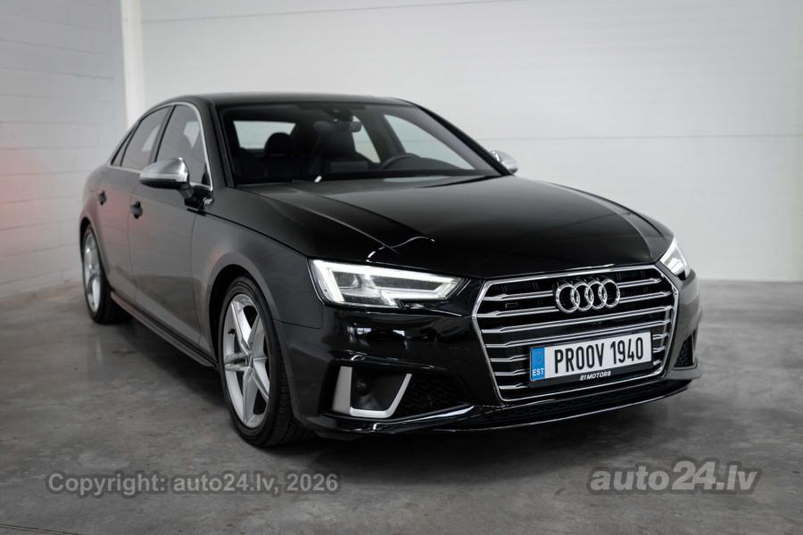 Black Audi S4 2019 in Tallinn, with an engine capacity of 3.00 L and mileage of 201 thousand km for 19990 €, photo 1 on AUTOMOTO.COM.LV