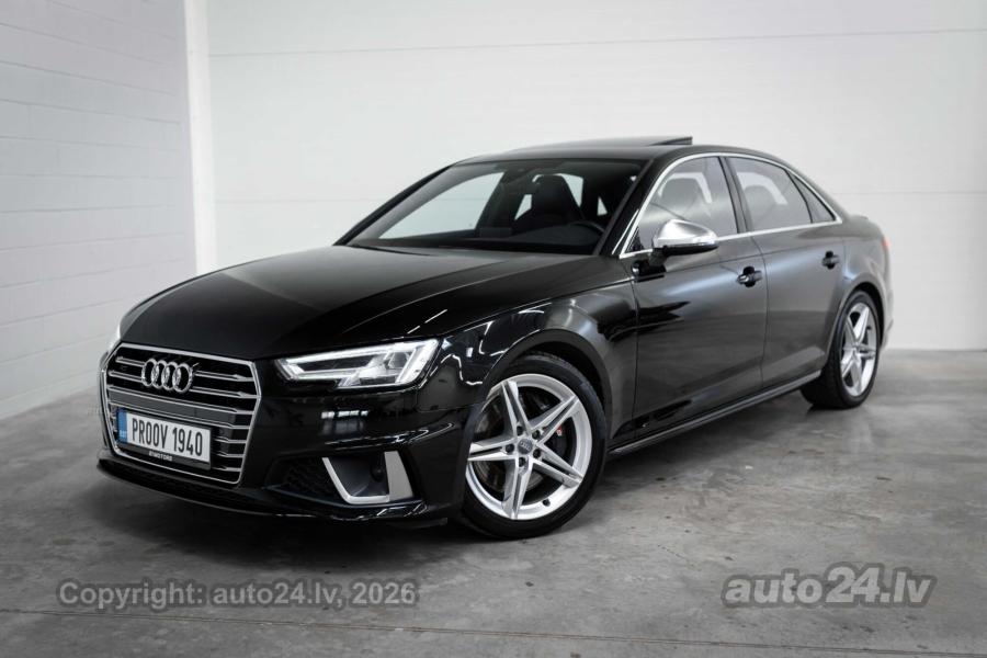 Black Audi S4 2019 in Tallinn, with an engine capacity of 3.00 L and mileage of 201 thousand km for 19990 €, photo 6 on AUTOMOTO.COM.LV
