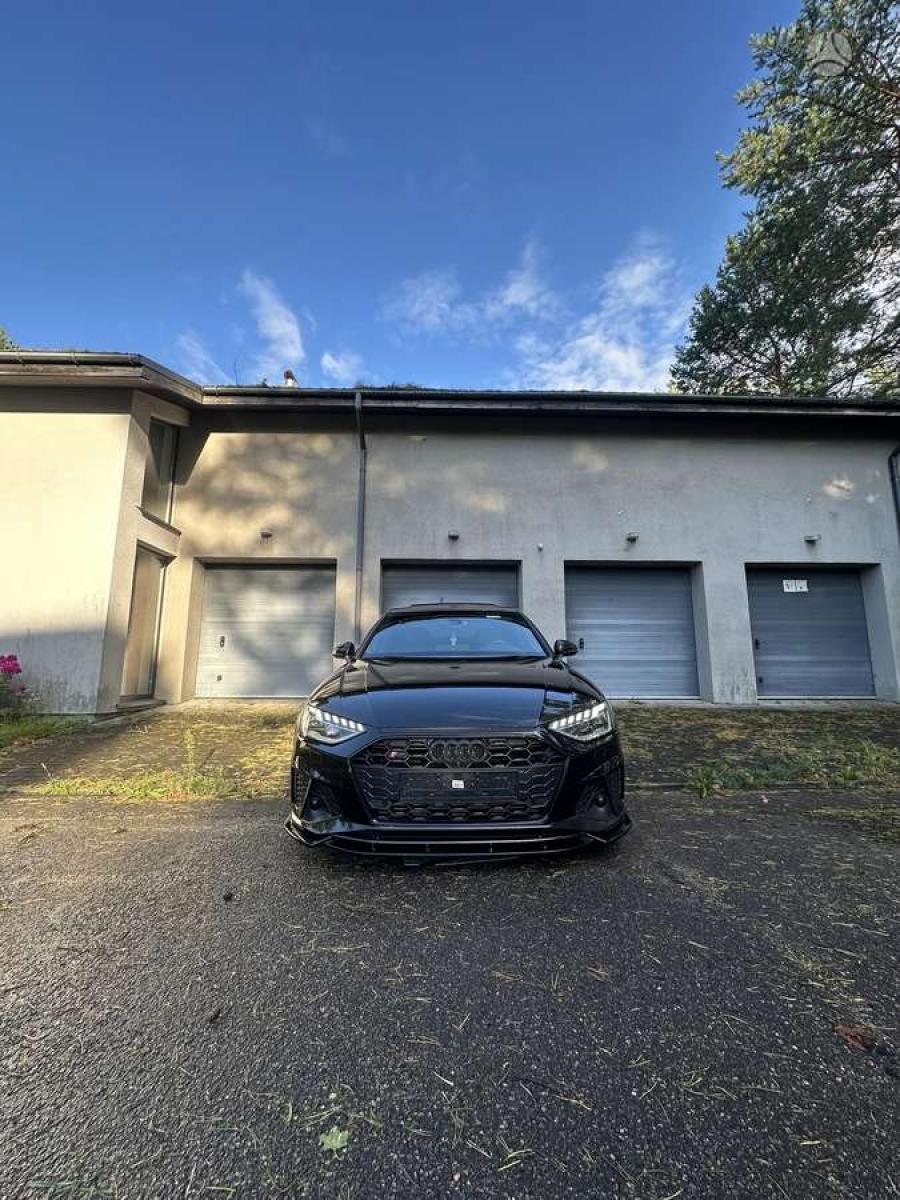 Black Audi S4 2021 in Vilnius, with an engine capacity of 3.00 L and mileage of 67 thousand km for 35400 €, photo 3 on AUTOMOTO.COM.LV