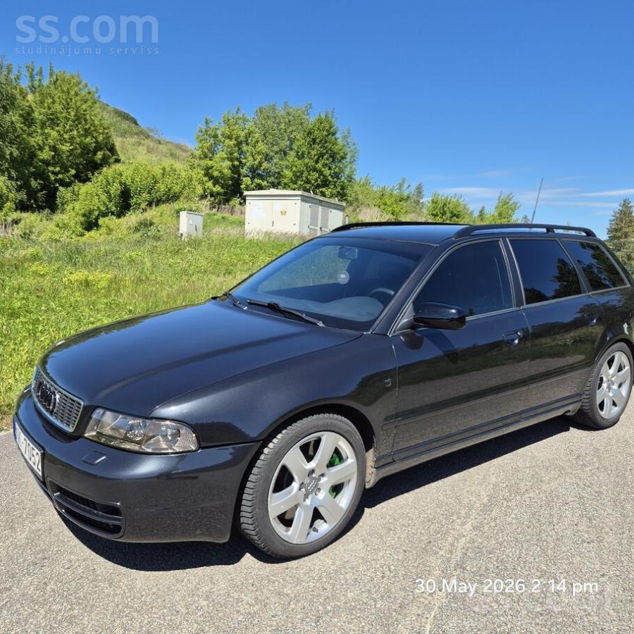 Melns Audi S4 1999 Rīga, ar dzinēja tilpumu 2.70 L un nobraukumu 275 tūkst. km par 8900 €, foto 12 vietnē AUTOMOTO.COM.LV