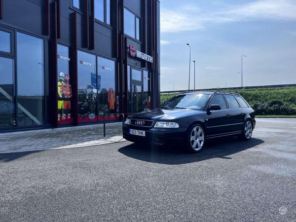 Black Audi S4 2000 in Tallinn, with an engine capacity of 0.00 L and mileage of 295 thousand km for 10500 €, photo 1 on AUTOMOTO.COM.LV