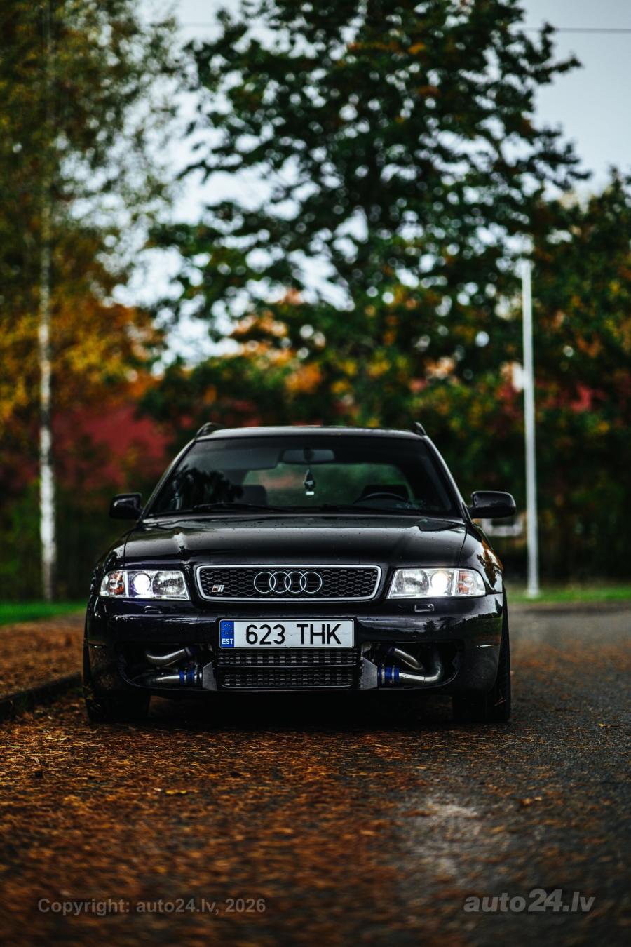 Black Audi S4 2000 in Tallinn, with an engine capacity of 2.70 L and mileage of 296 thousand km for 9999 €, photo 1 on AUTOMOTO.COM.LV
