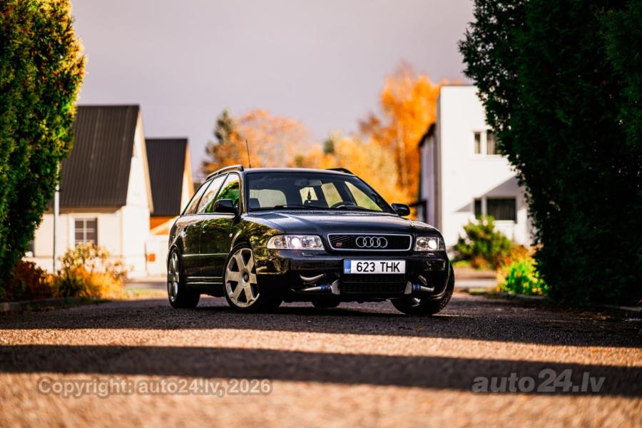 Black Audi S4 2000 in Tallinn, with an engine capacity of 2.70 L and mileage of 296 thousand km for 9999 €, photo 3 on AUTOMOTO.COM.LV