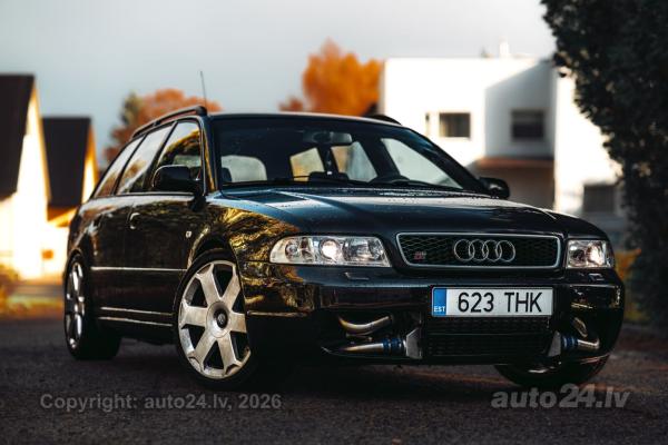 Black Audi S4 2000 in Tallinn, with an engine capacity of 2.70 L and mileage of 296 thousand km for 9999 €, photo 3 on AUTOMOTO.COM.LV