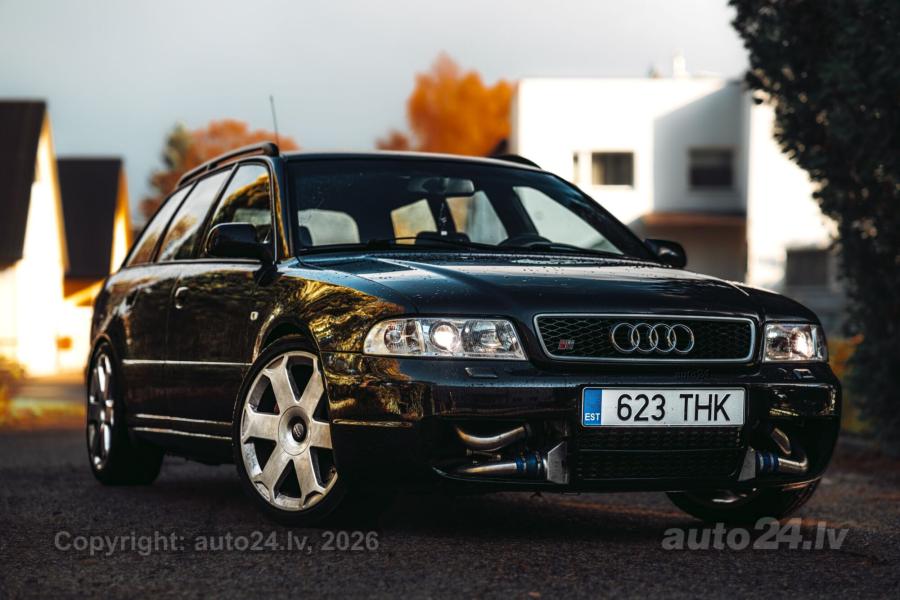 Black Audi S4 2000 in Tallinn, with an engine capacity of 2.70 L and mileage of 296 thousand km for 9999 €, photo 4 on AUTOMOTO.COM.LV