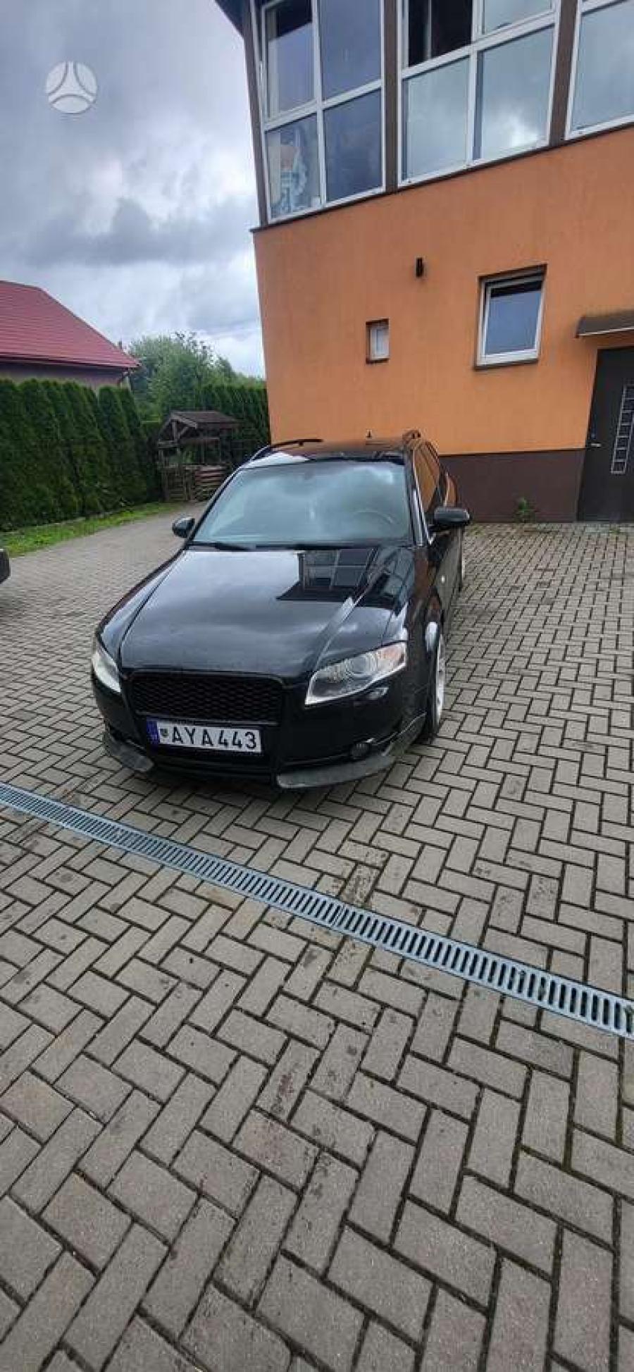 Melns Audi S4 2005 Kauņa, ar dzinēja tilpumu 3.12 L un nobraukumu 407 tūkst. km par 2500 €, foto 1 vietnē AUTOMOTO.COM.LV