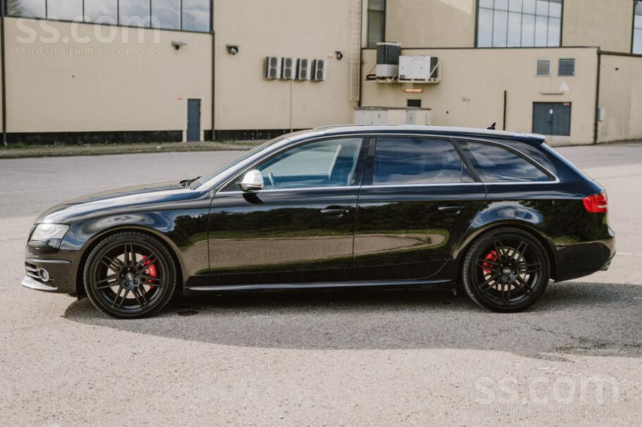 Black Audi S4 2009 in Talsi, with an engine capacity of 3.00 L and mileage of 266 thousand km for 11500 €, photo 4 on AUTOMOTO.COM.LV