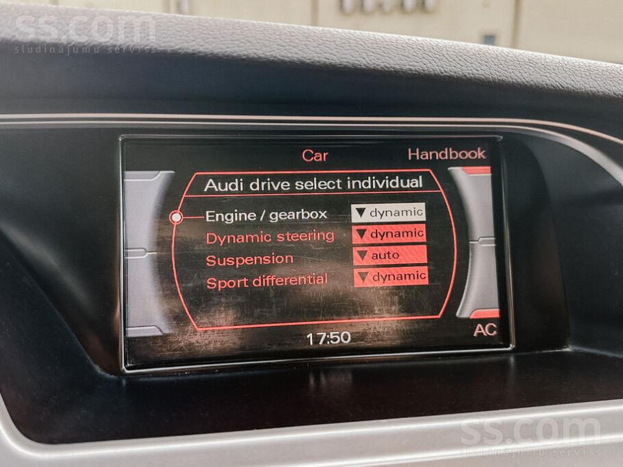 Black Audi S4 2009 in Talsi, with an engine capacity of 3.00 L and mileage of 266 thousand km for 11500 €, photo 15 on AUTOMOTO.COM.LV